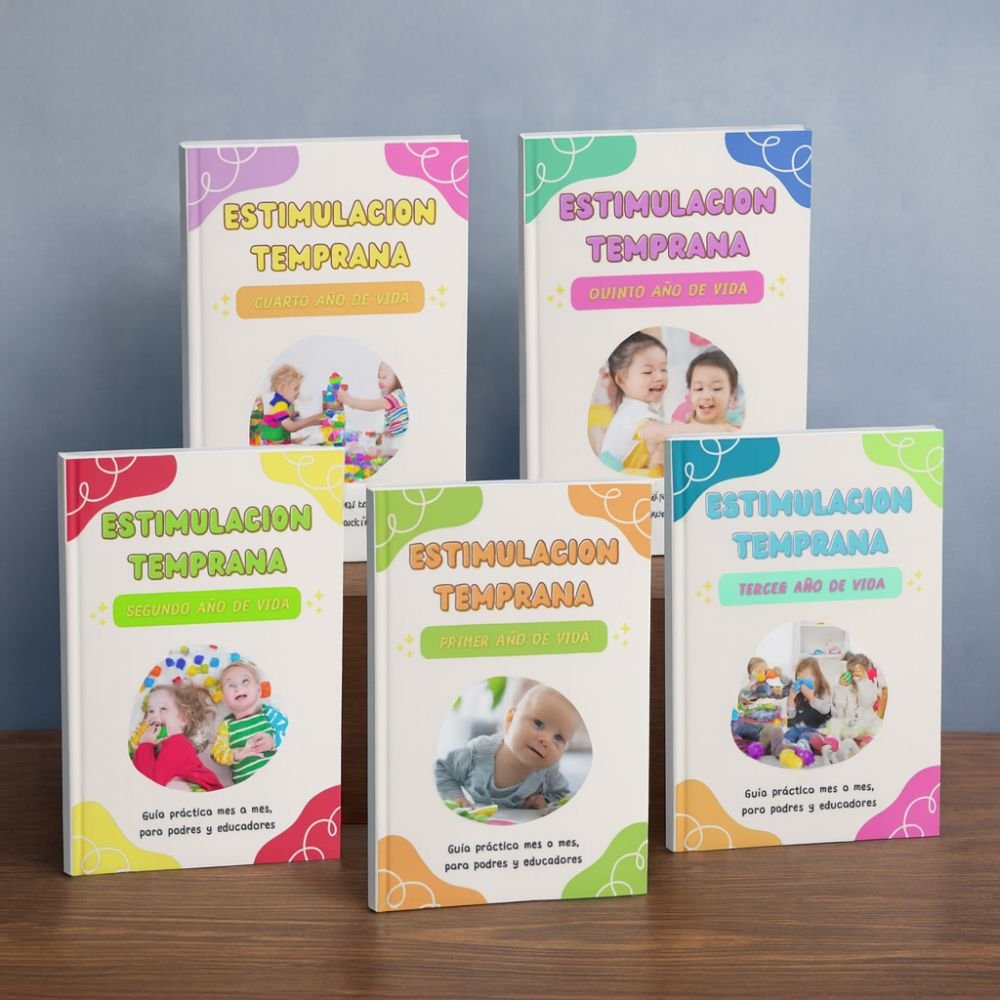 Guías de Estimulación, juegos y actividades 0 a 5 años